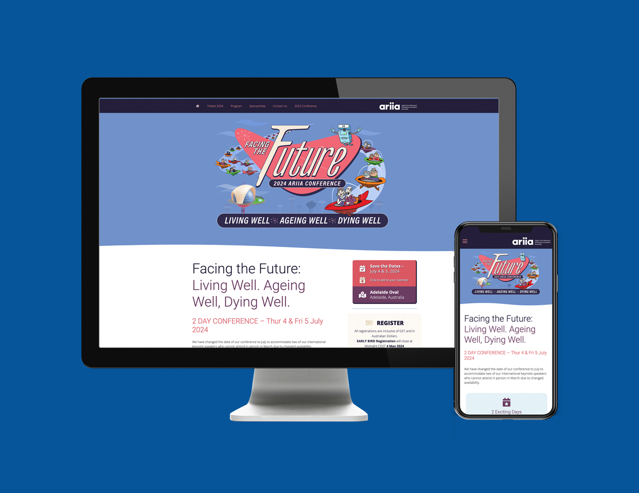 ARIIA 2024 Facing the Future of Aged Care Conference - Lyndon Advertising And Design